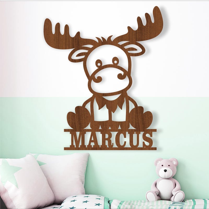 Moose Sign - Etsy