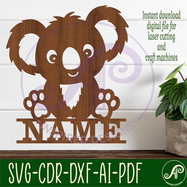 Koala Svg - Etsy