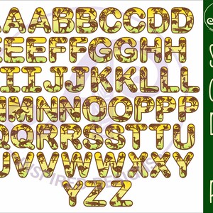 Australian Animals Alphabet Set. 2 Layer Letters. 47 Letter Options SVG ...