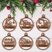 Construction Vehicles Christmas Ornaments, 6 Designs SVG Laser Cut ...