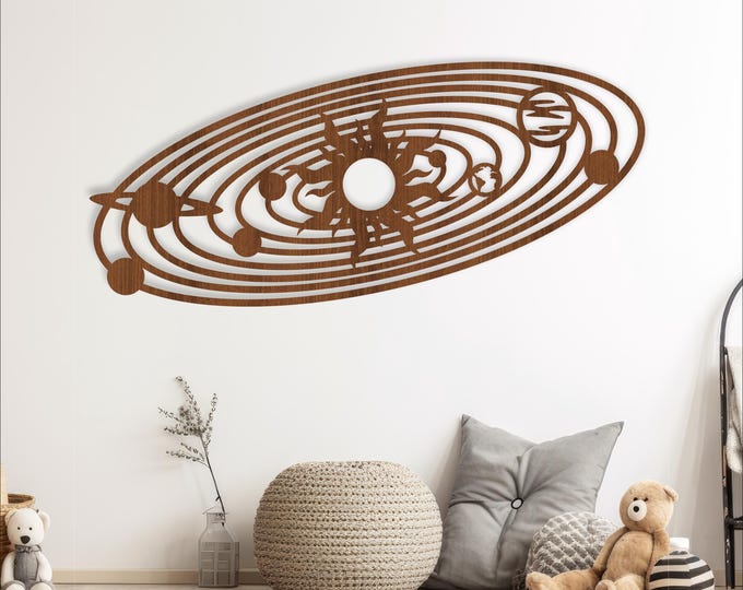 Planets Stars Sun Svg Laser Design, Single Line Score Drawing Cute ...