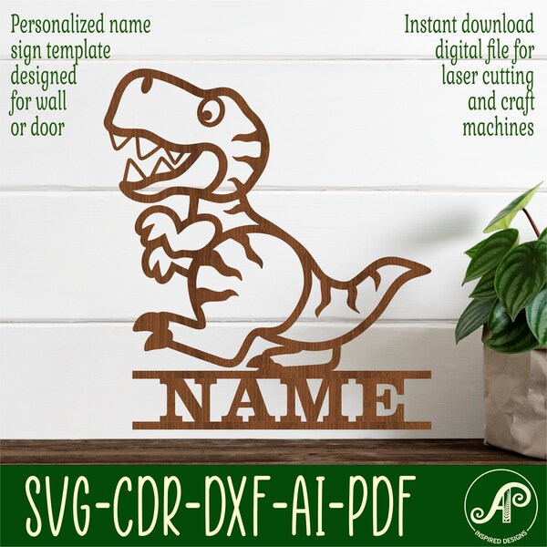 Dinosaur Vector - Etsy