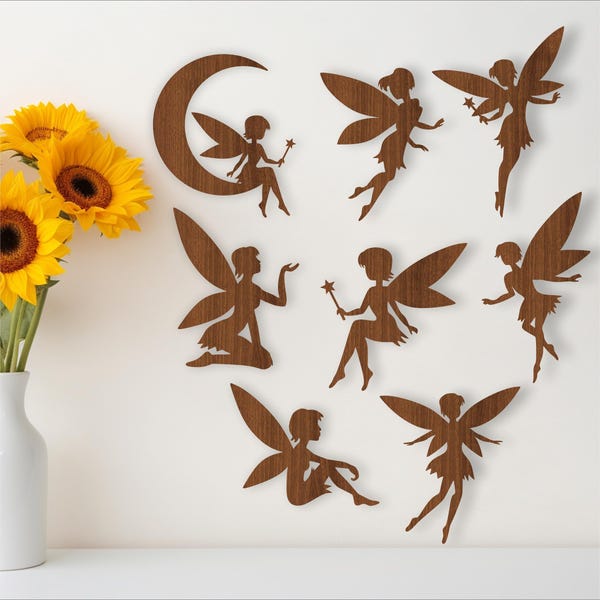 Laser Cut Fairies - Etsy