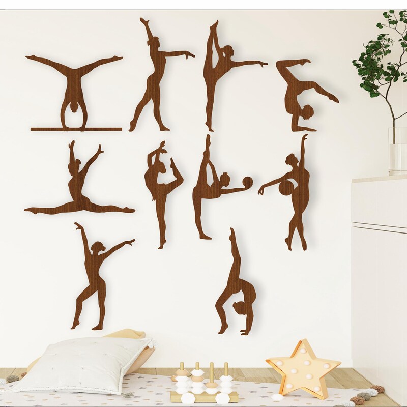 Gymnast Clip Art - Etsy