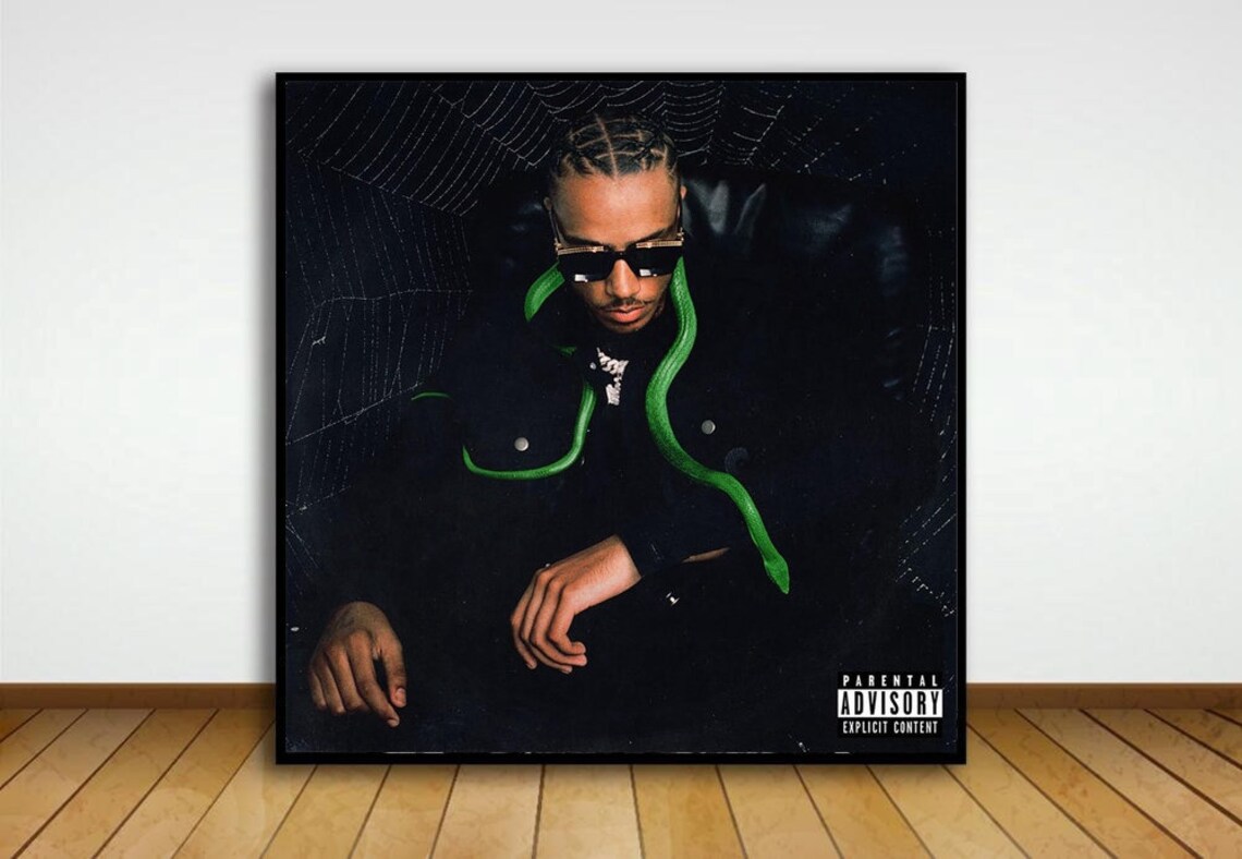 Aj Tracey Music Album Cover Music Poster Wall Art Canvas | Etsy