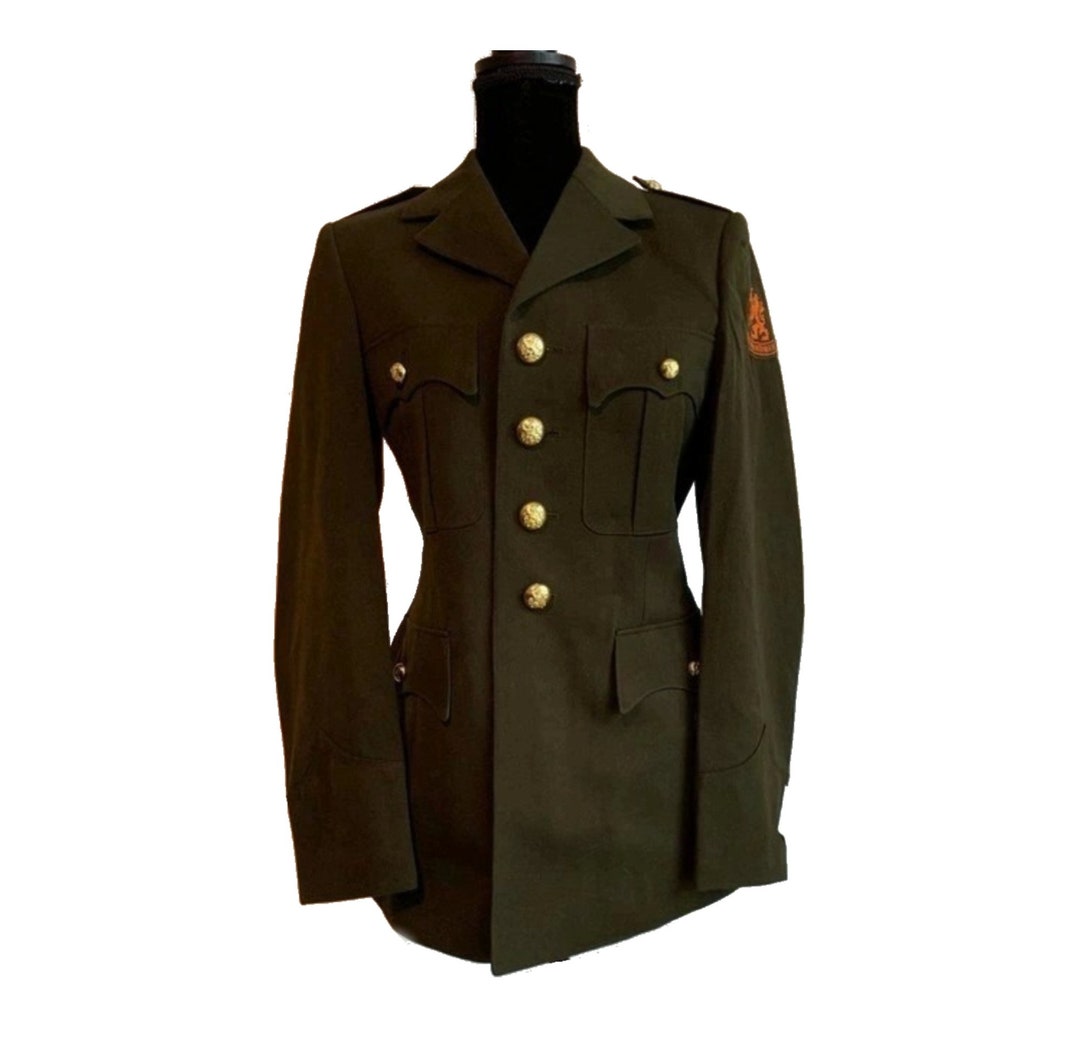 Vintage Dutch Army Jacket - Etsy