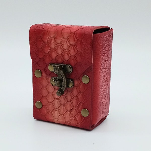 Leather Deck Box - Etsy