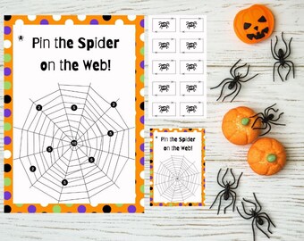 Pin Spider on Web - Etsy