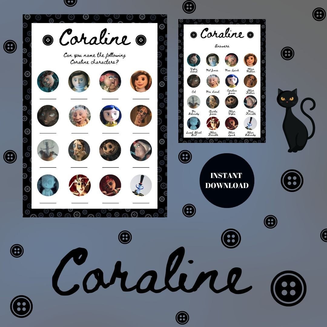 Coraline Characters Names