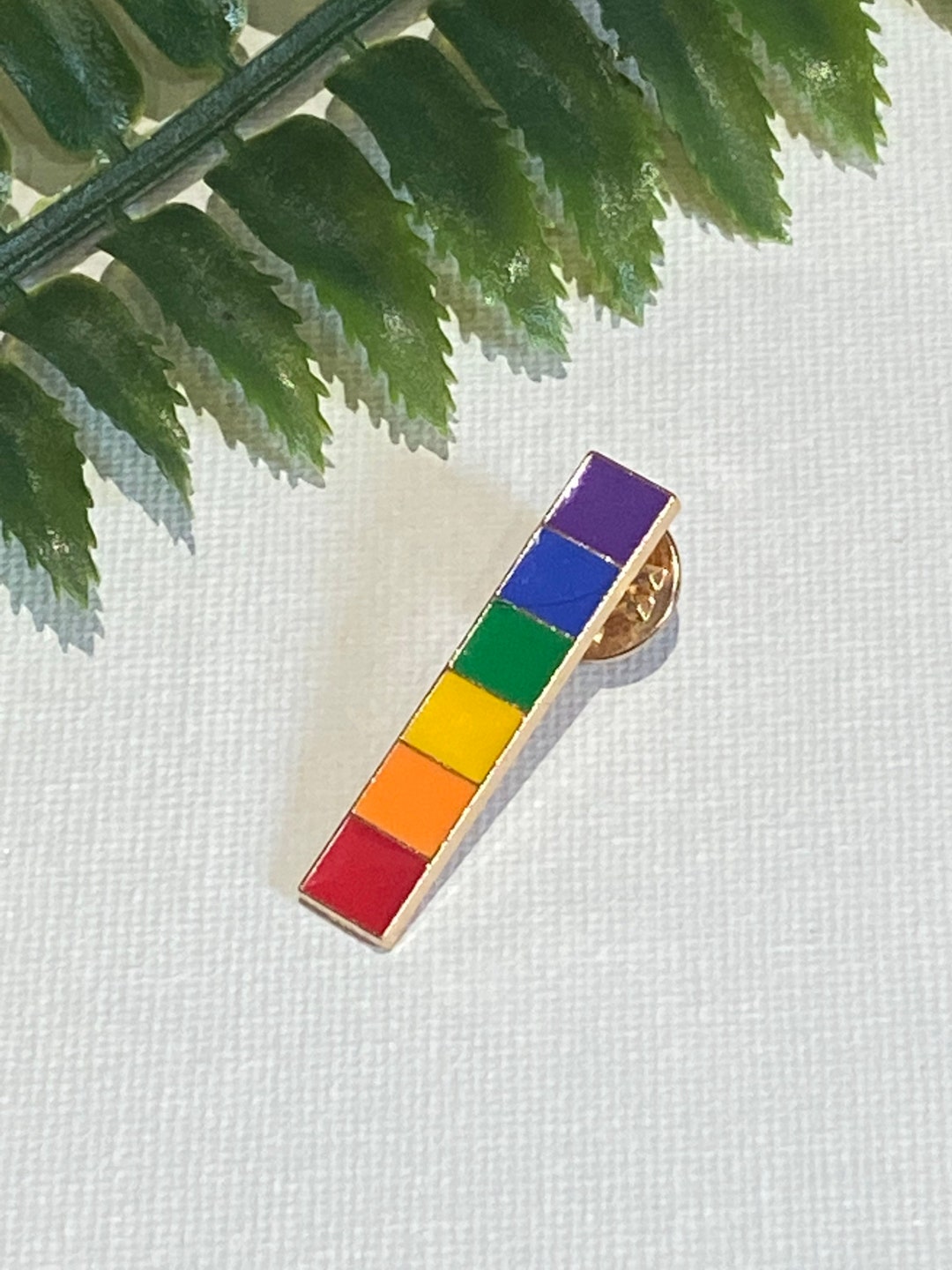 Enamel Rainbow LGBTQ Pin Badge - Etsy