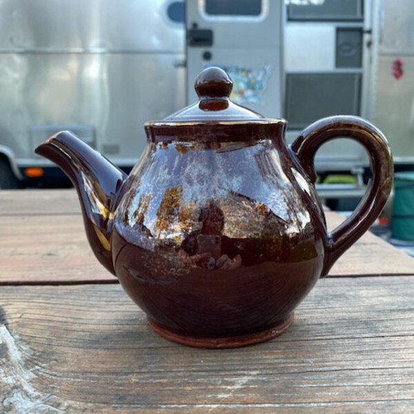 Glazed Teapot - Etsy