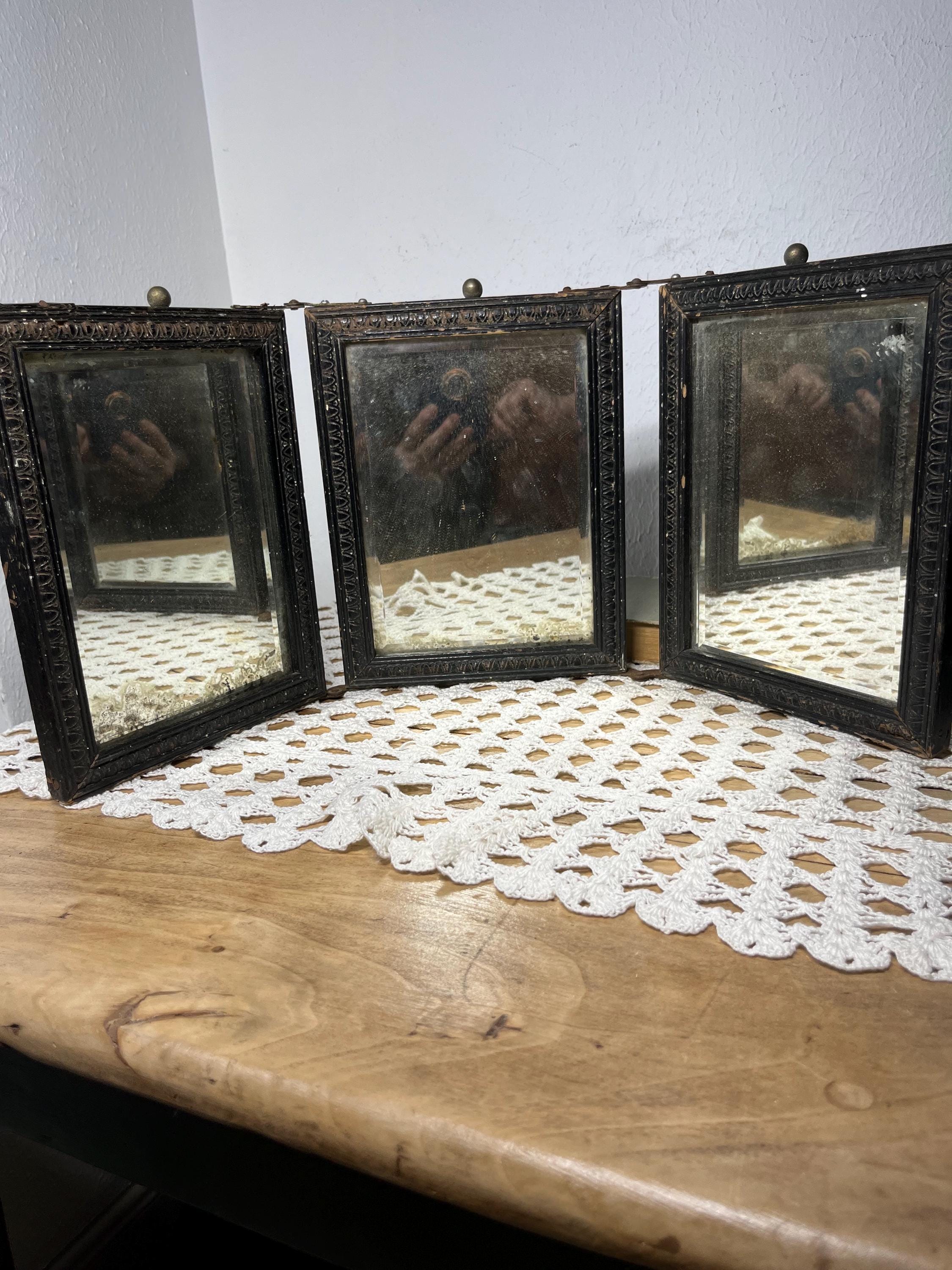 Tri Fold Tabletop Vanity Mirror