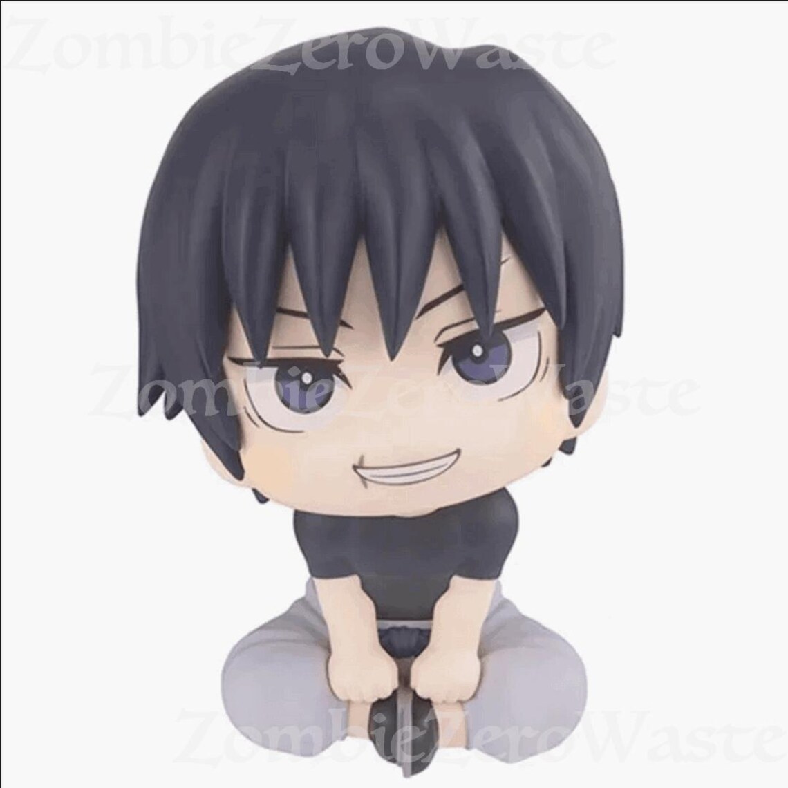 Kawaii Handmade Fushiguro Megumi Lookup Sitting Figure Jujutsu Kaisen ...