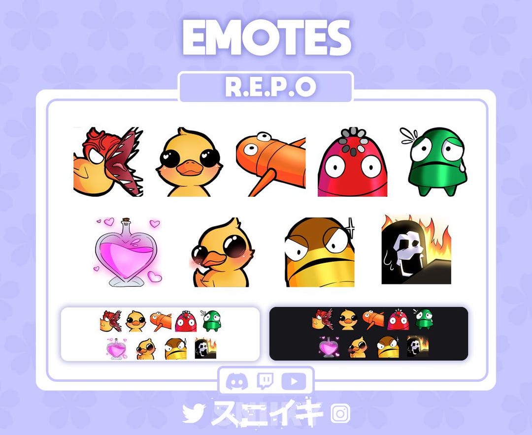 REPO Emote Twitch/discord/youtube - Etsy