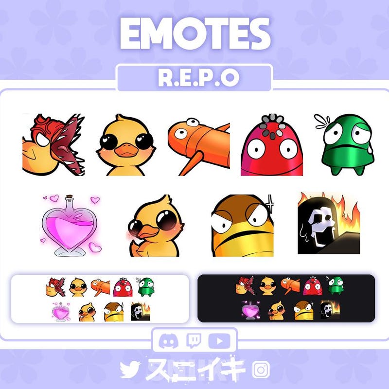 Repo Emotes - Etsy