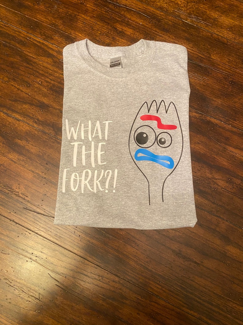 What the Fork Funny Toy Story Forky Shirt for Adults or - Etsy