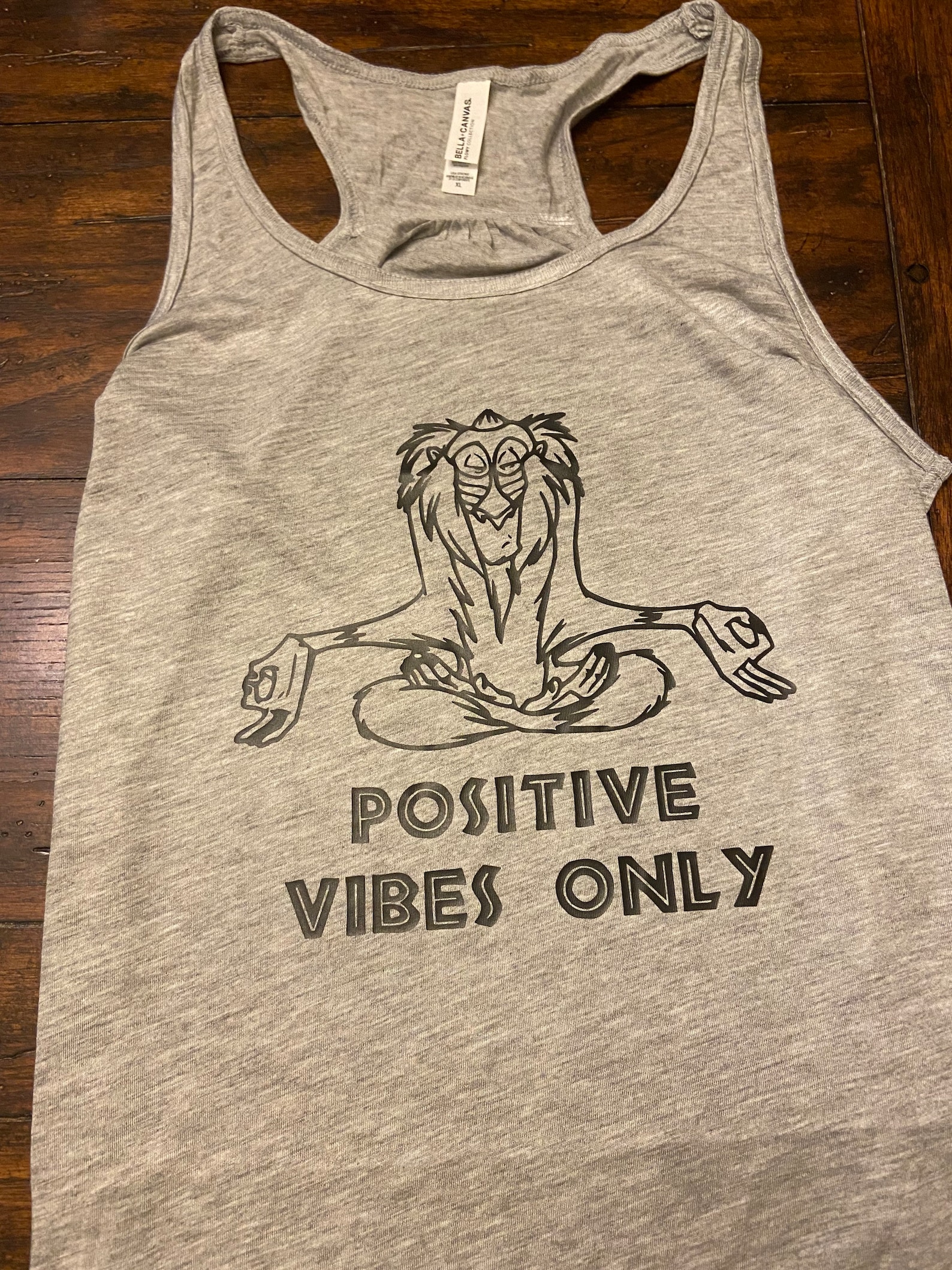 Rafiki Monkey Positive Vibes Funny Yoga Meditation Disney Lion - Etsy