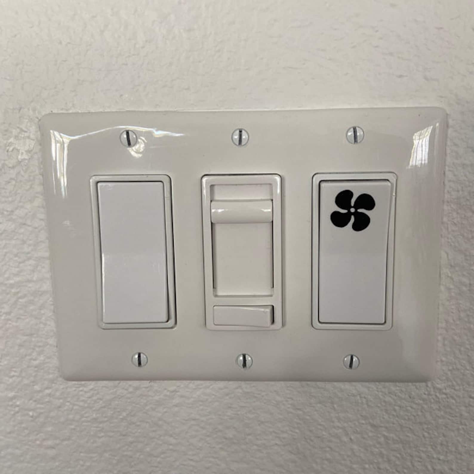 Light Switch Labels Sheet of Vinyl Decals for Your Home - Etsy