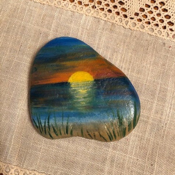 Handpainted Rocks - Etsy
