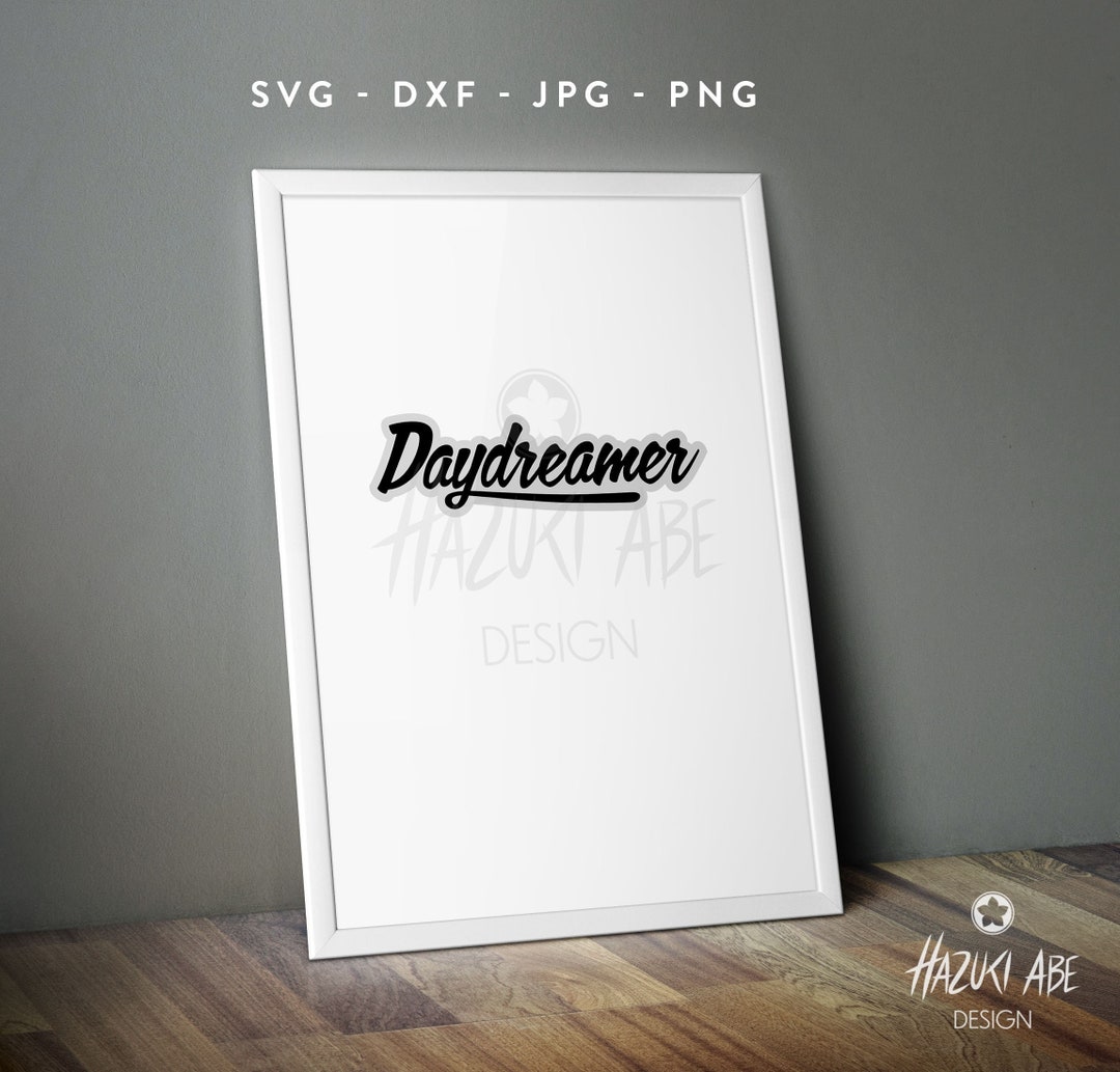 LOTTER FILE Daydreamer Svg Dxf - Etsy