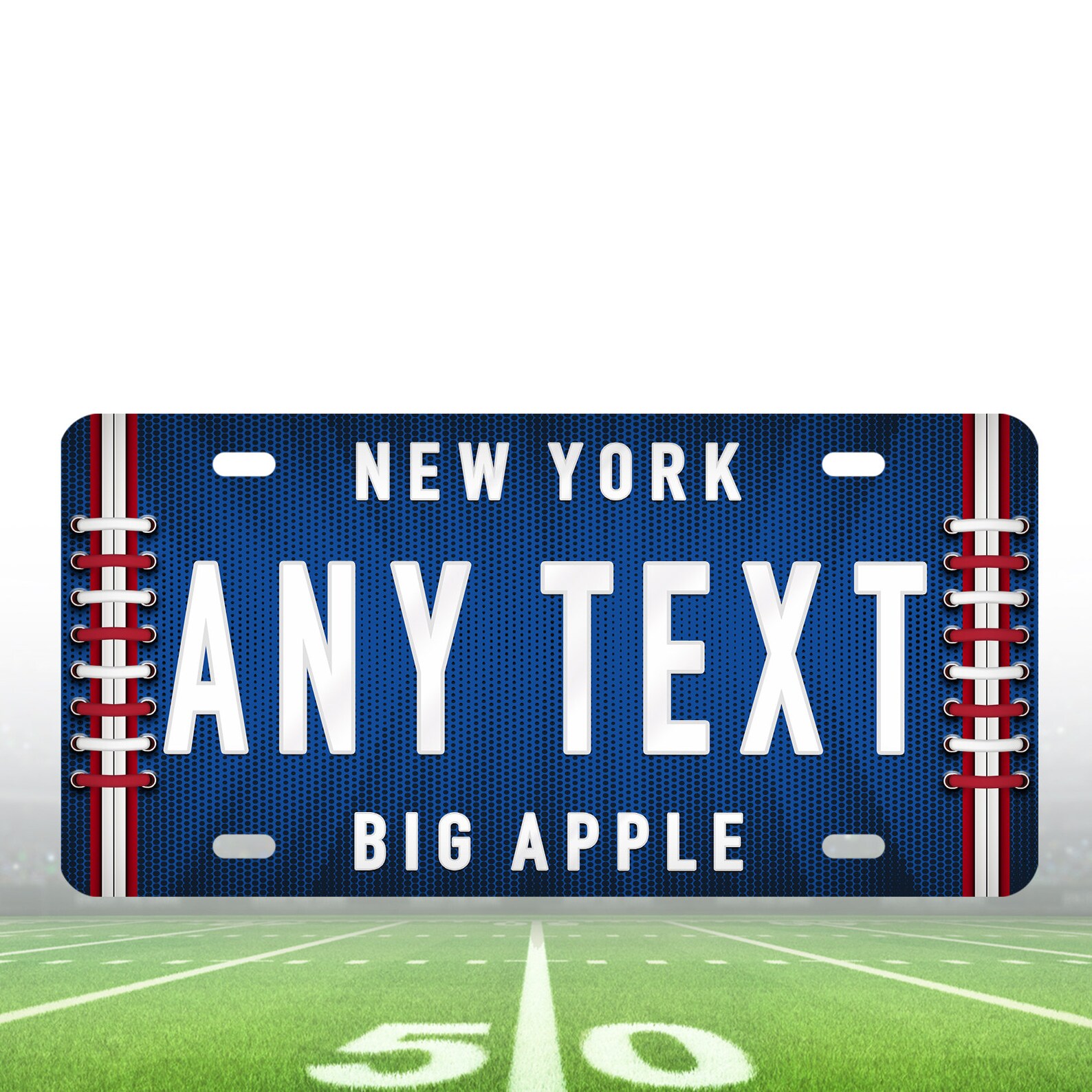 New York Giants Custom Personalized Football License Plate 3 - Etsy