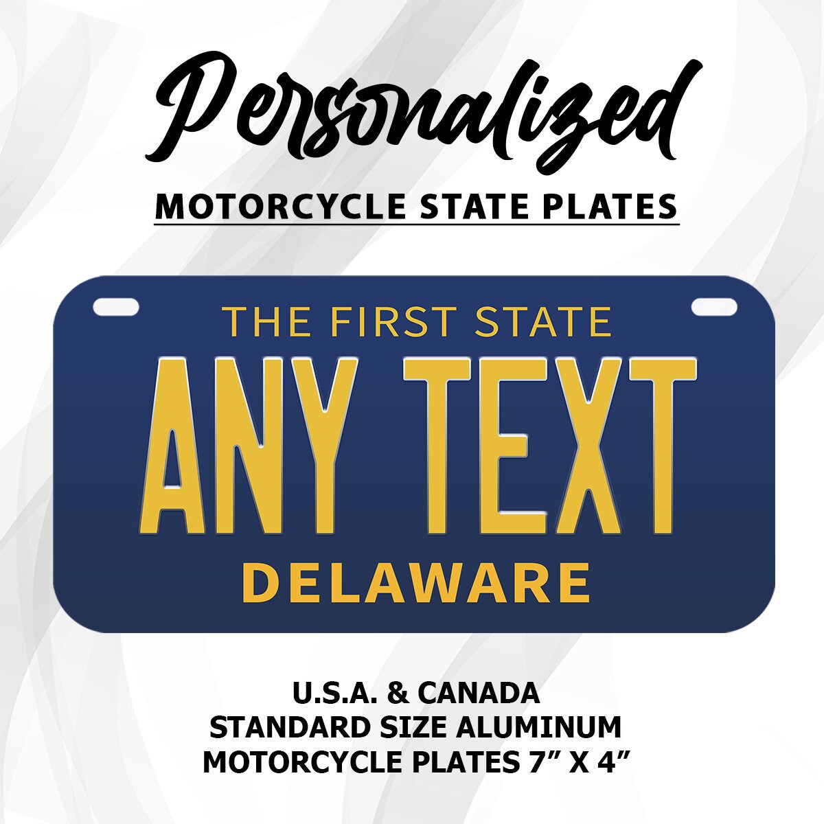 Custom State License Plate Personalized Name Customized - Etsy Canada