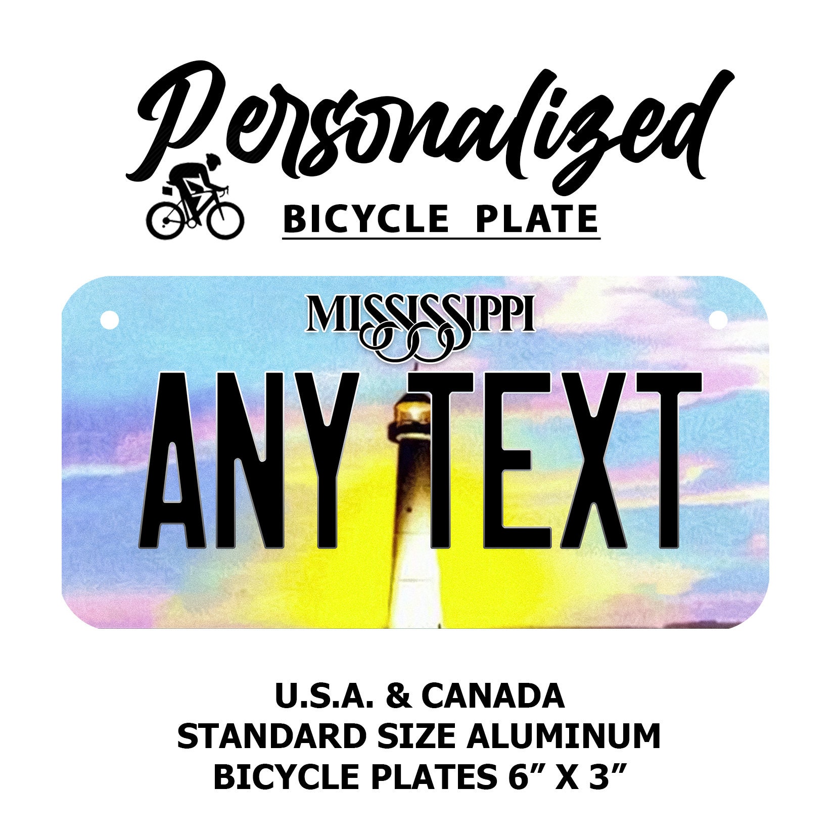 Custom State License Plate Personalized Name Customized | Etsy