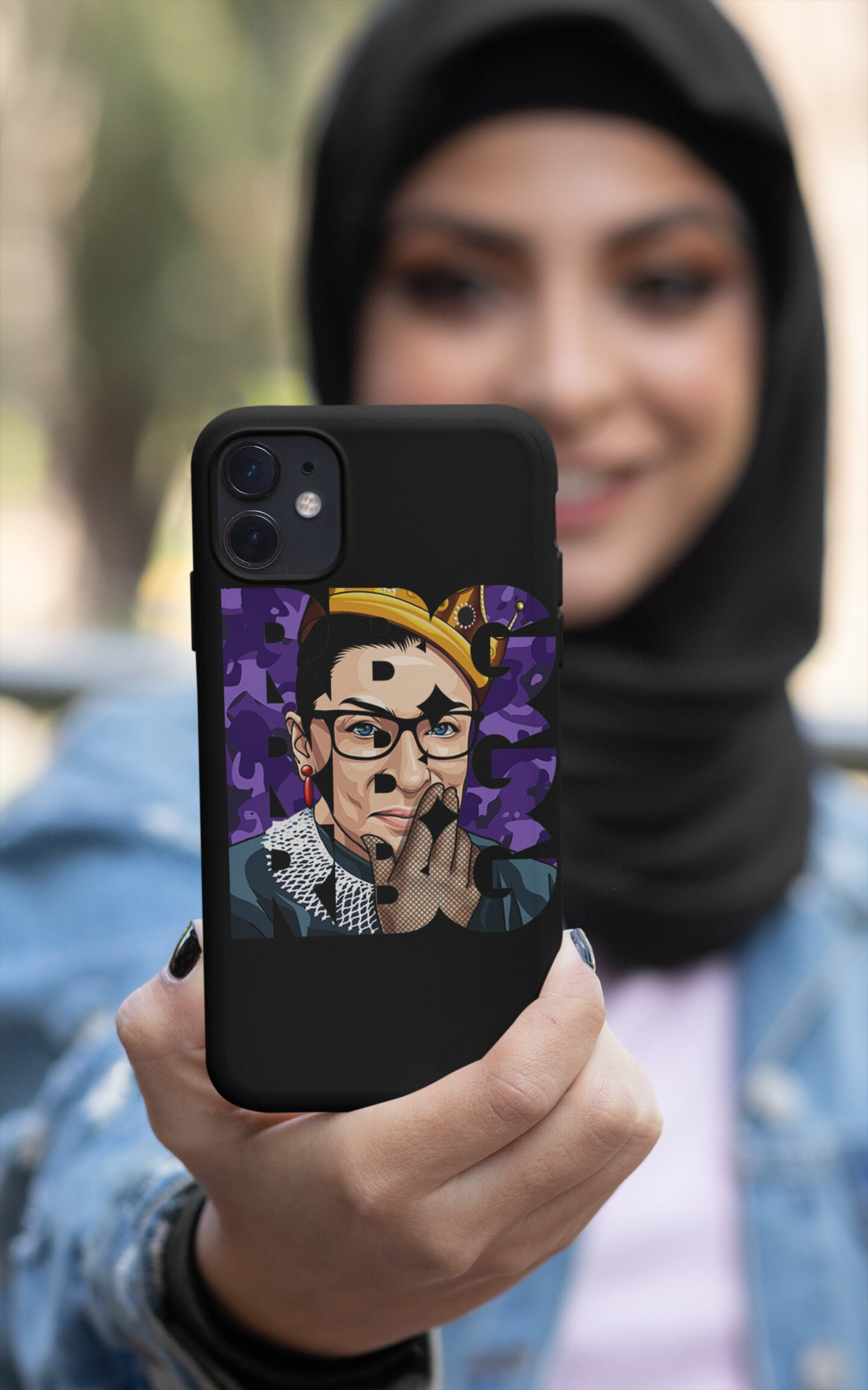 RBG Ruth Bader Ginsburg Design PNG Files for Iron on or Heat | Etsy
