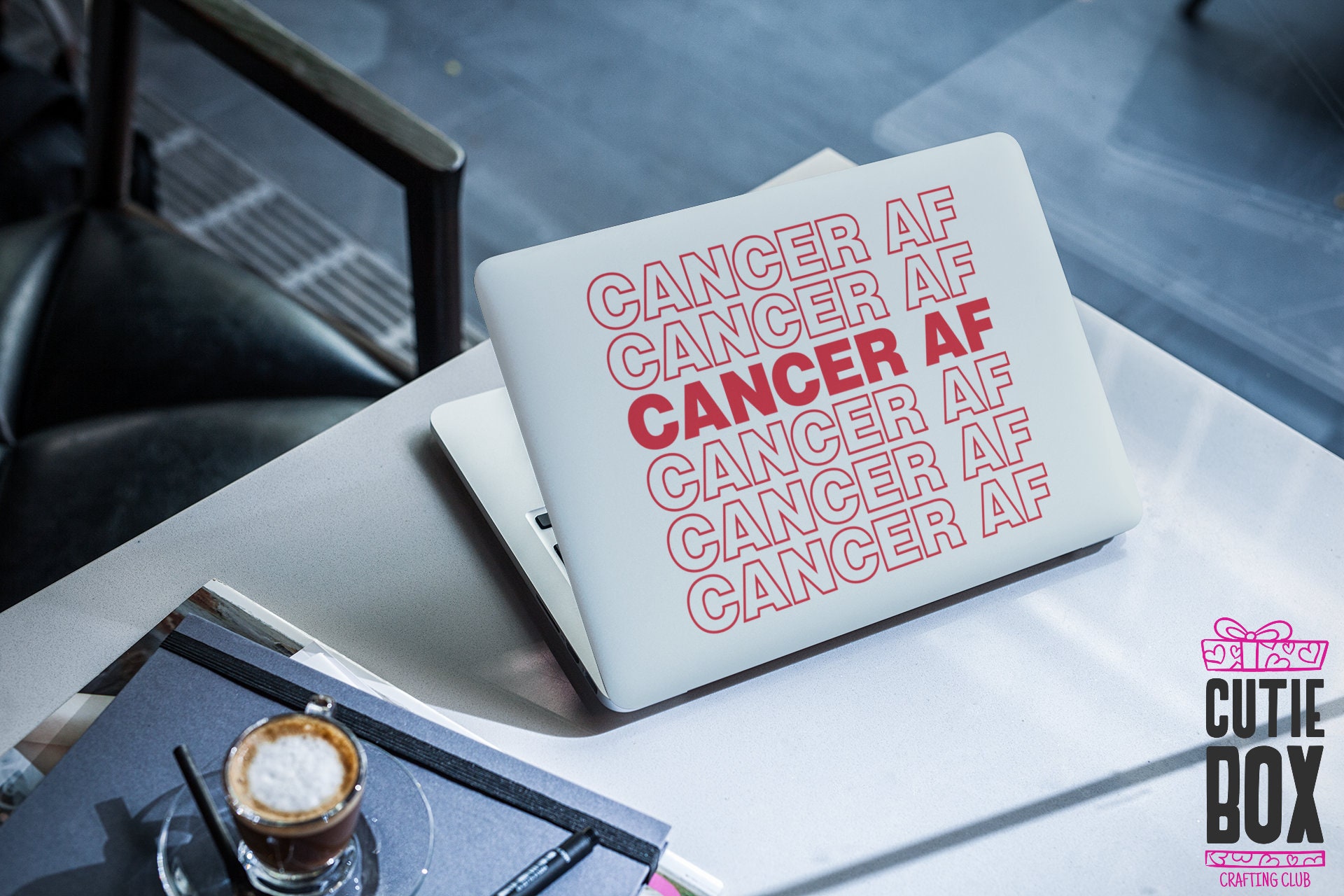 CANCER AF SVG Shirt Zodiac Decal Vinyl Stencil Cricut - Etsy