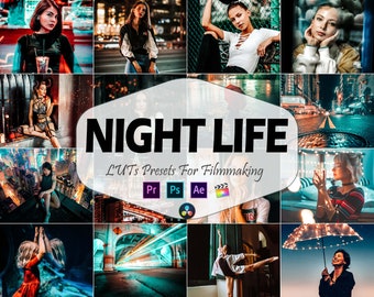 MUSIC VIDEO LUTS for Adobe Premiere Pro 24 Video Luts Final - Etsy