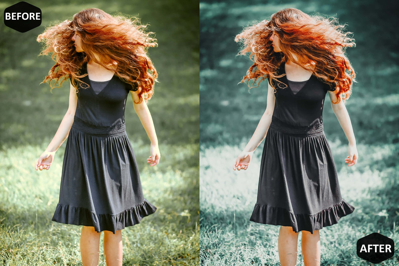 Forest Video Luts Presets, Dark Green LUT Preset, Jungle Portrait ...