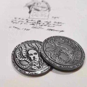 Outer God Coins, Horror Fantasy Coin Collection - Etsy