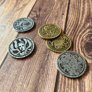 Outer God Coins, Horror Fantasy Coin Collection - Etsy