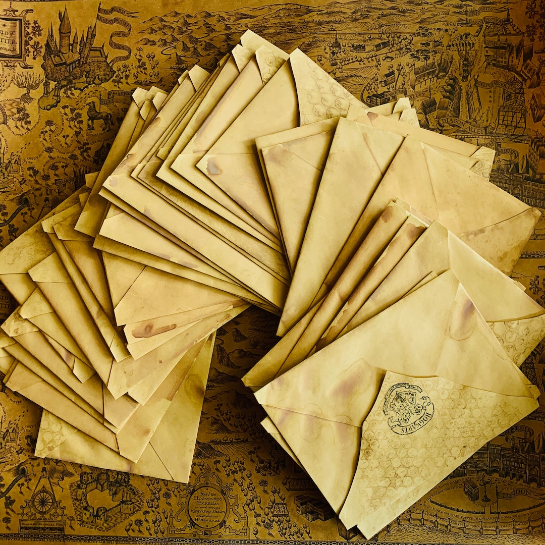 Wizard School Letter DIY Set - Etsy