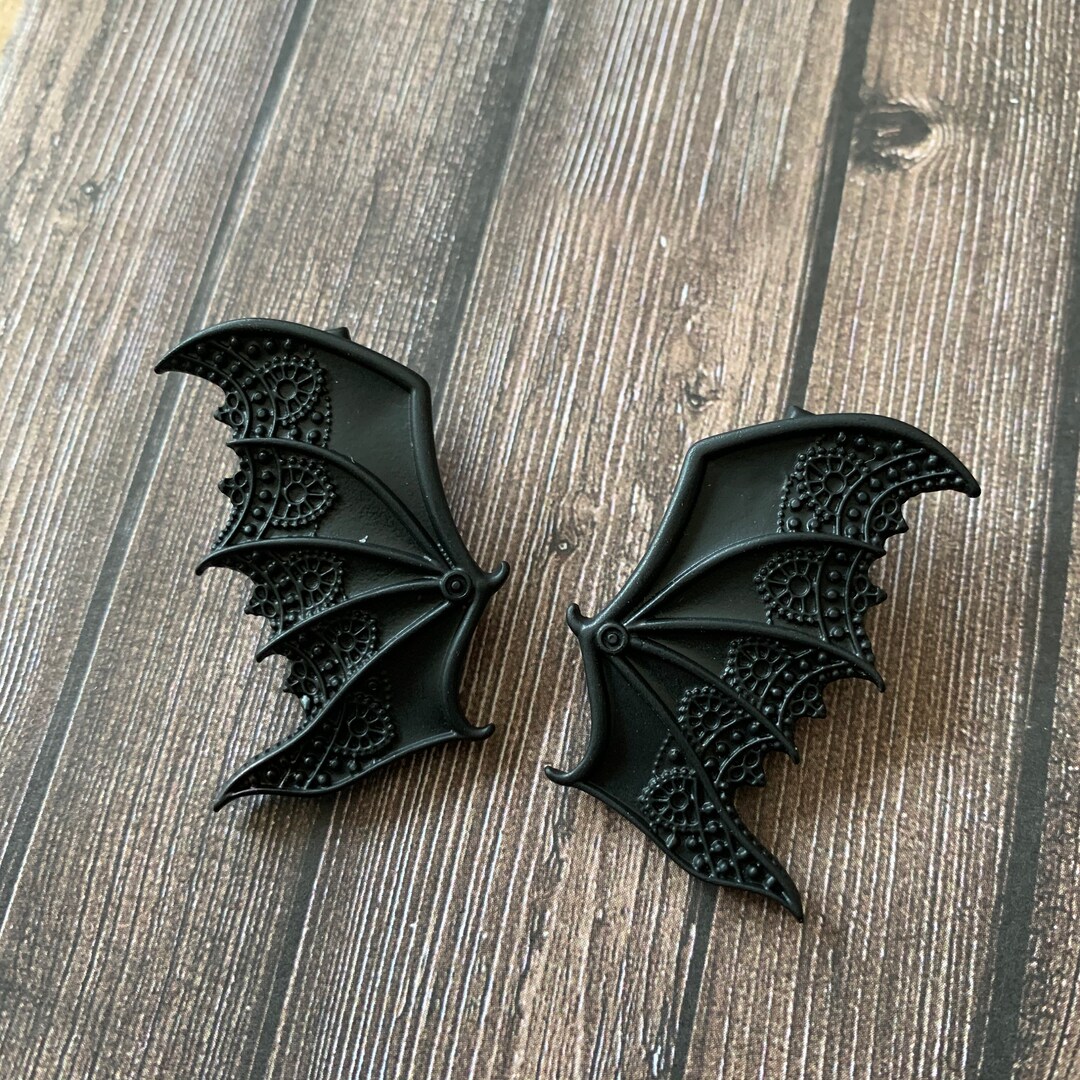 Vampire Wings Hairpin, Vampire Accessory - Etsy