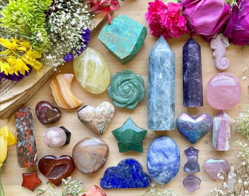 Kristall Adventskalender kristalle heilsteine witchcraft - Etsy.de