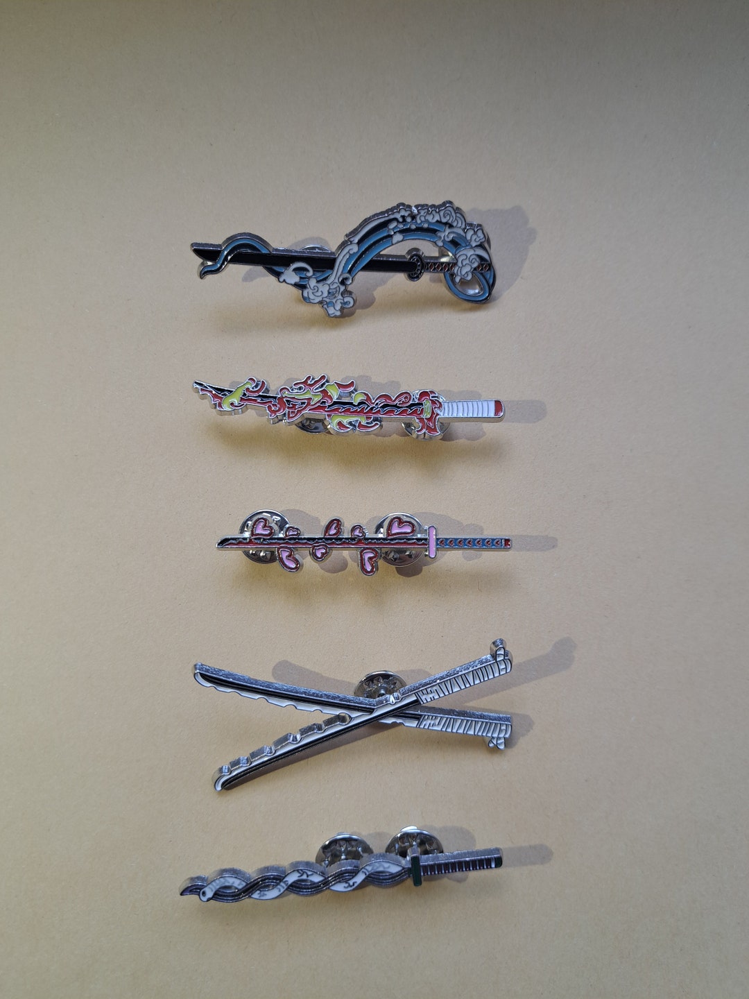 Demon Slayer Sword Katana Hashira Anime Manga Pin - Etsy Ireland