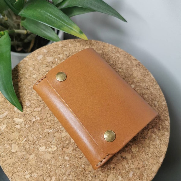 Veg Tan Wallet - Etsy UK