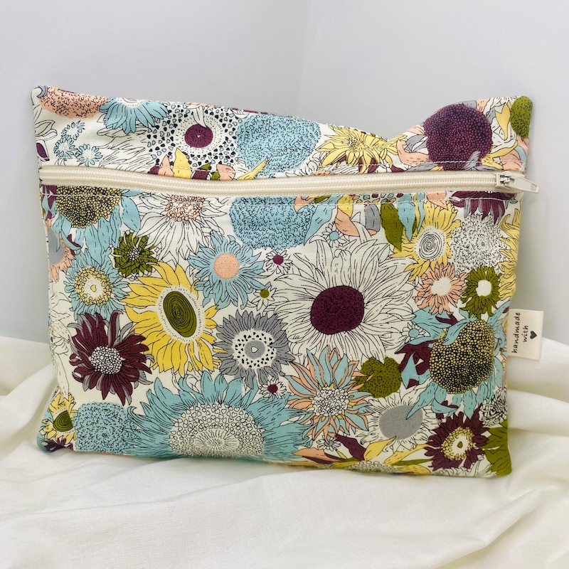 Groovy Make up Pouch - Etsy UK