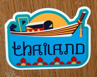 Thailand Car Decal - Etsy