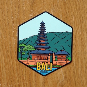 Bali Indonesia Vinyl Sticker Decal, Scrapbook, Waterbottle, Luggage ...