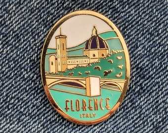Amalfi Italy Travel Pin, Hard Enamel Pin, Flair, Brooch, Lapel, Pins ...