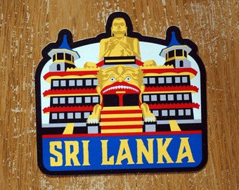 Sri Lanka Vinyl Sticker Scrapbook Decal Luggage Laptop - Etsy