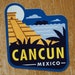 Cancun Mexico Vinyl Sticker Decal Luggage Laptop Notebook Journal Gift ...