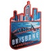 Brisbane Australia Travel Patch Embroidered Iron on Sew on - Etsy