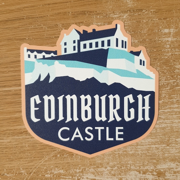 Scottish Castle Sticker - Etsy