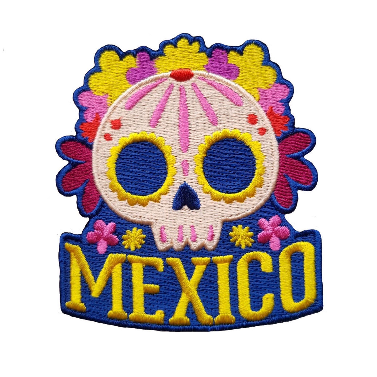 Mexico Travel Patch Embroidered Iron on Sew on Badge Souvenir | Etsy