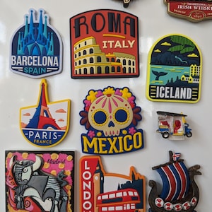 Roma Italy Fridge Magnet, 3D, PVC, Shelf Display, Magnetic, Kitchen ...