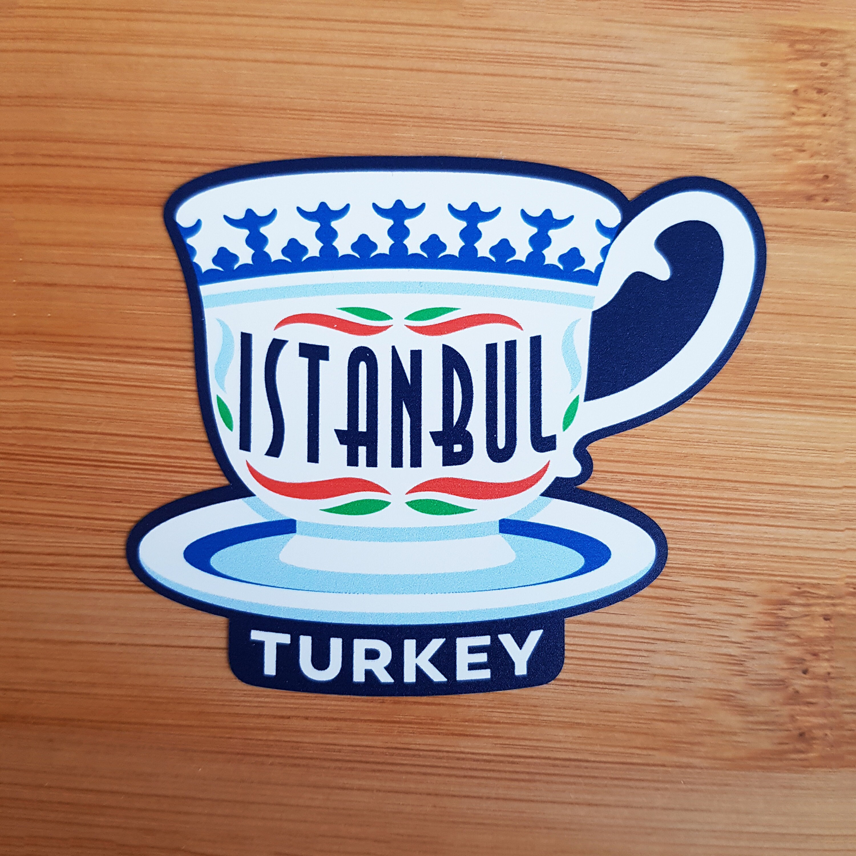Istanbul Turkey Vinyl Sticker Travel Diary Luggage Decal - Etsy