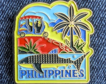 Philippine Flag Pin (enamel) - Etsy